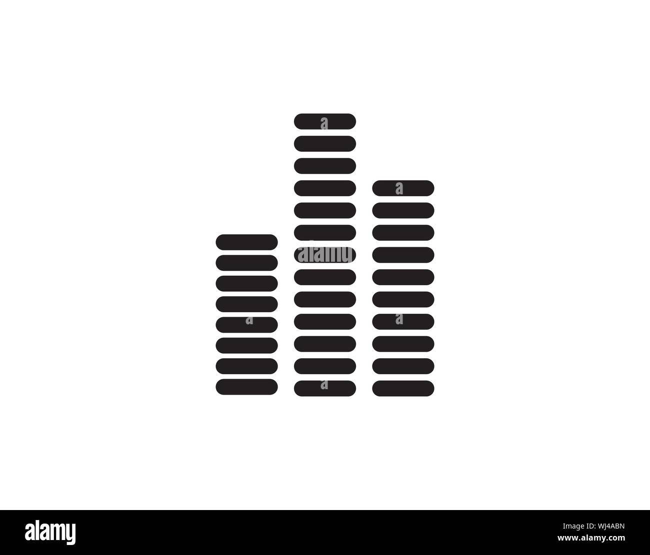 Device levels icon Cut Out Stock Images & Pictures - Alamy