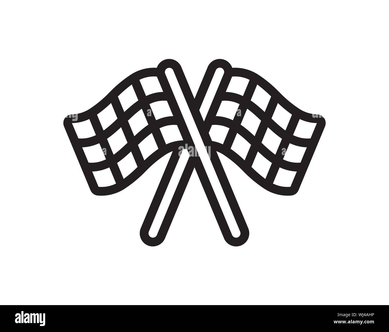 Racing auto sport flat Cut Out Stock Images & Pictures - Alamy