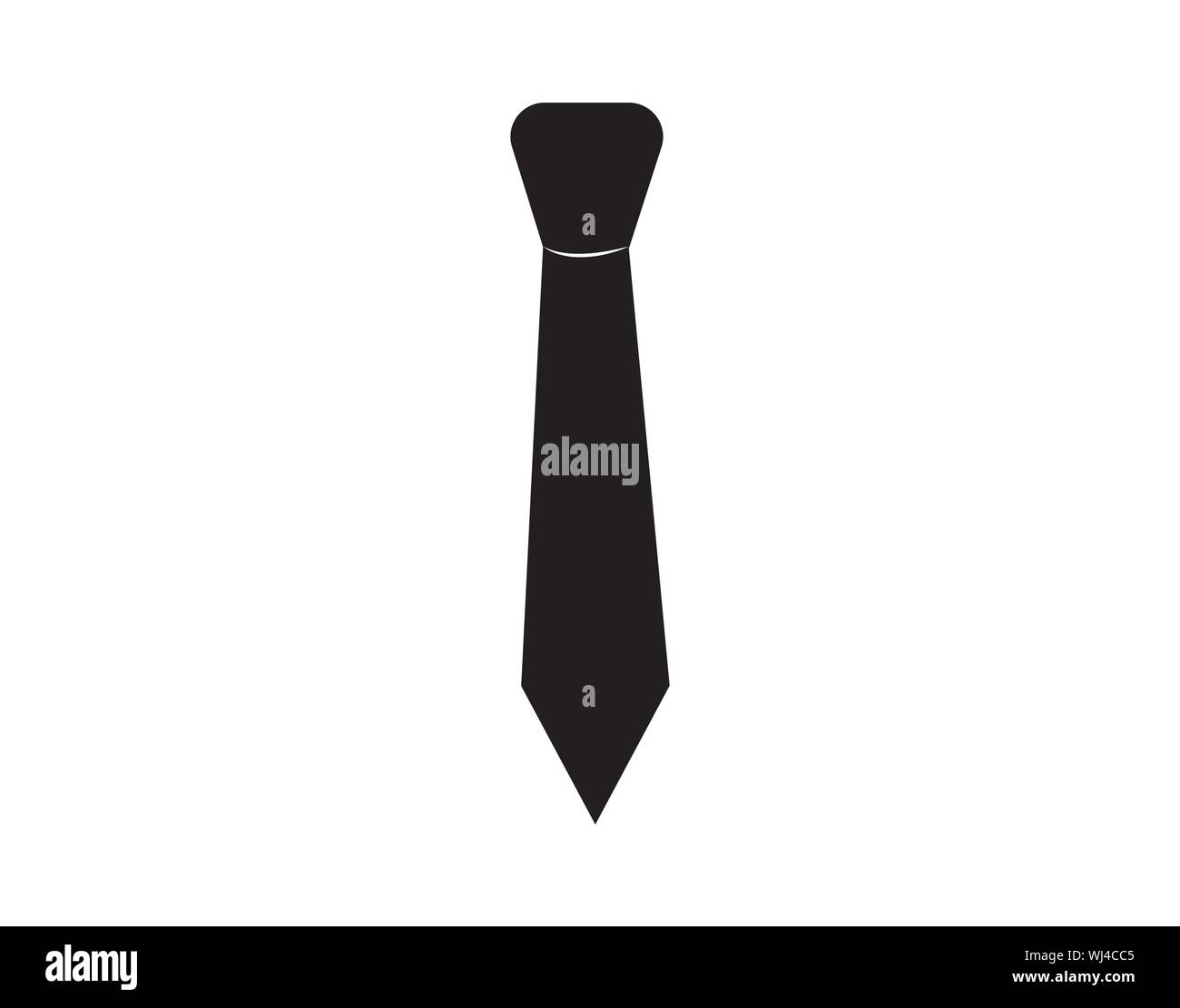 Tie Icon in trendy flat style isolated on grey background. Necktie ...