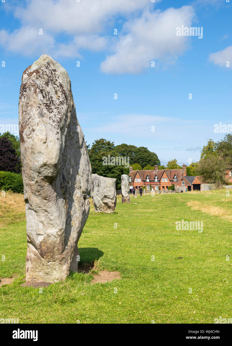 Avebury stone circle Avebury Wiltshire england uk gb Europe Stock Photo ...