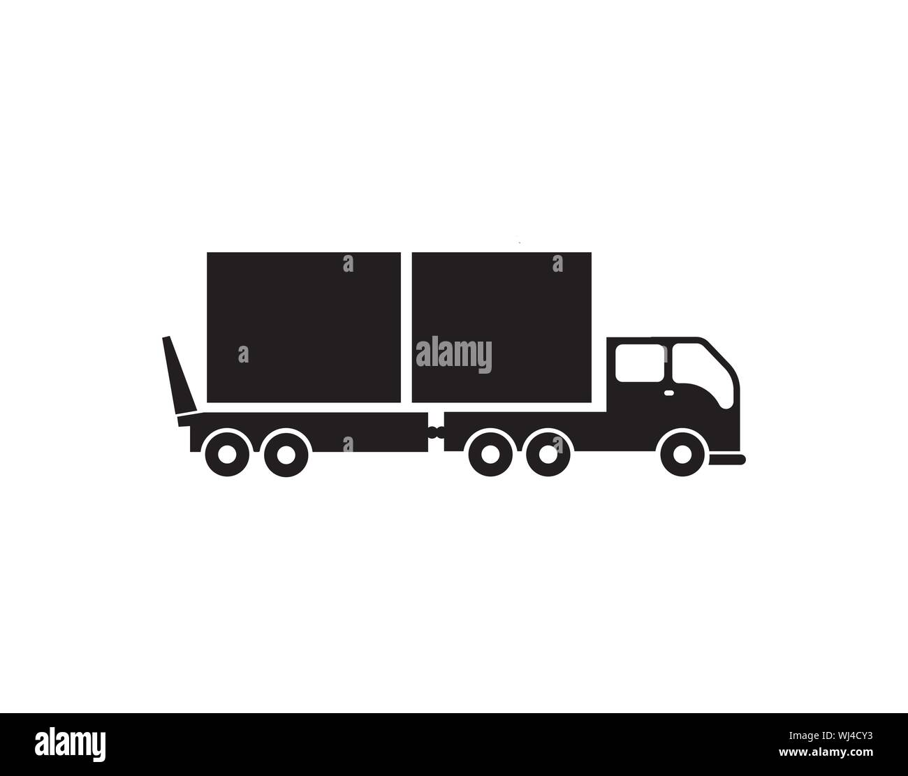 Loading truck lorry Cut Out Stock Images & Pictures - Alamy