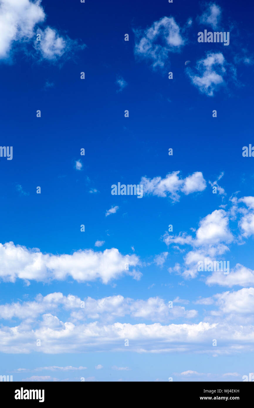 blue sky with cloud closeup Stock Photo - Alamy