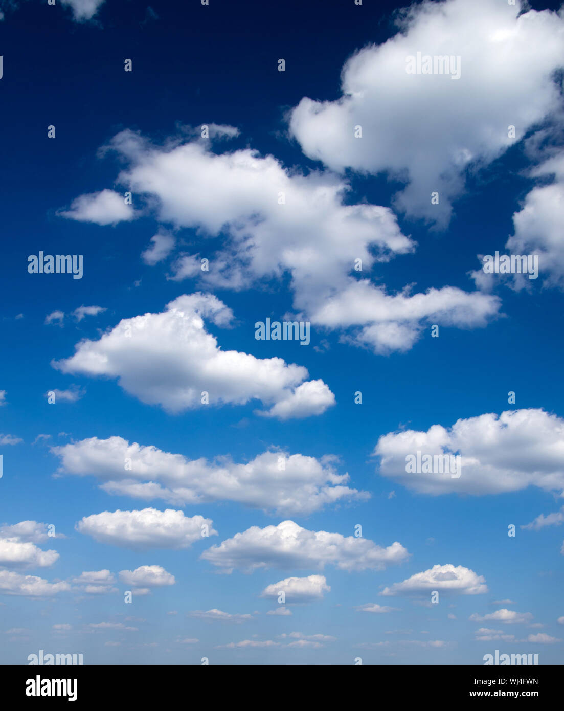 clouds in the blue sky Stock Photo - Alamy