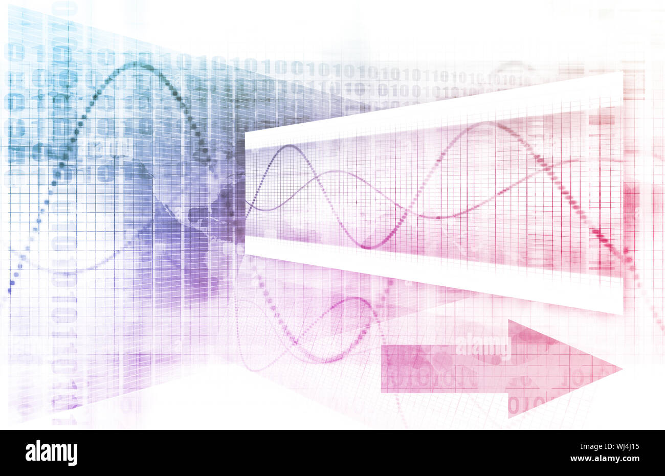 Futuristic Graph and Chart Data for Business Stock Photo - Alamy