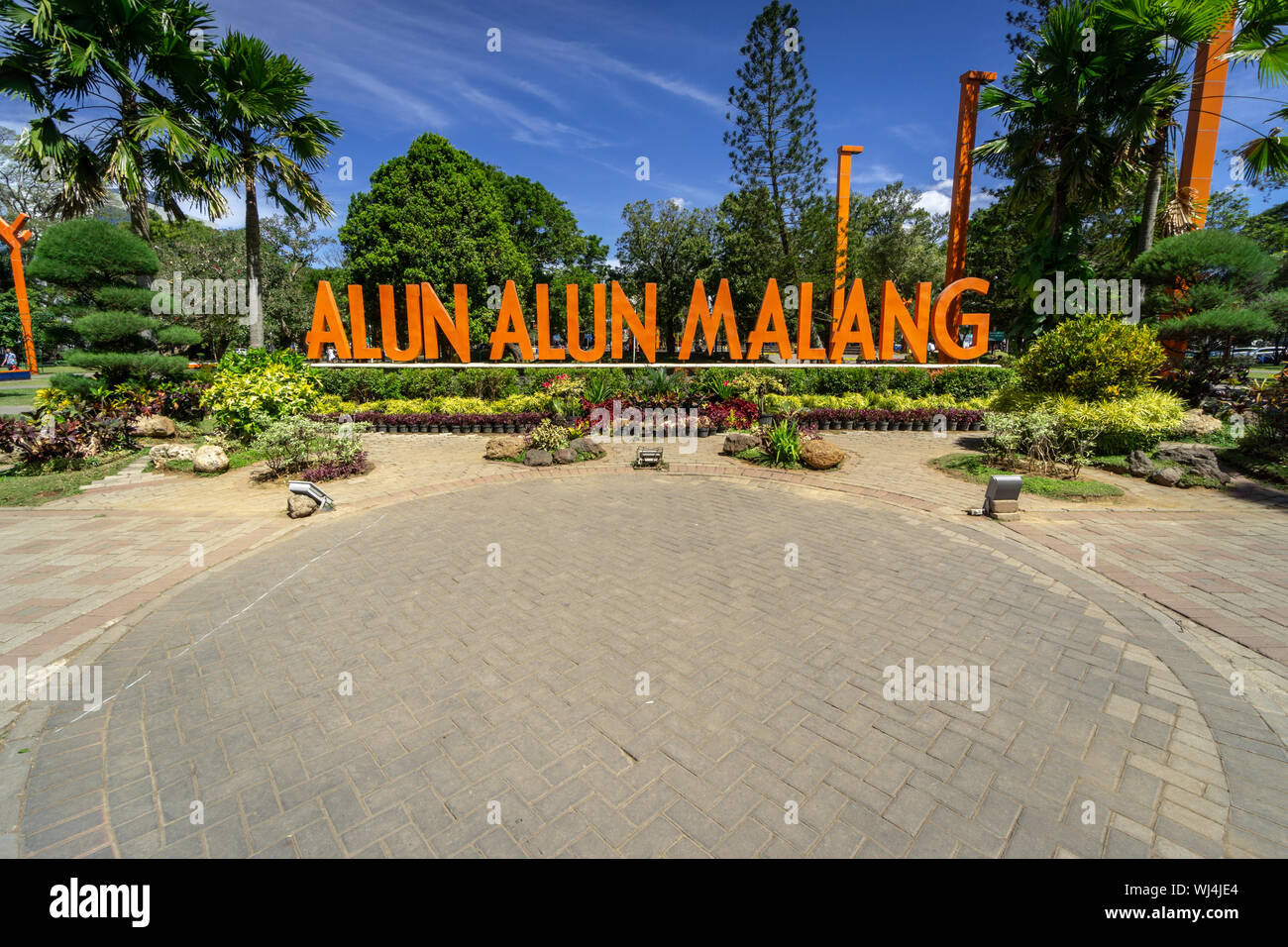 Malang best destination to travel East Java Indonesia Stock Photo - Alamy