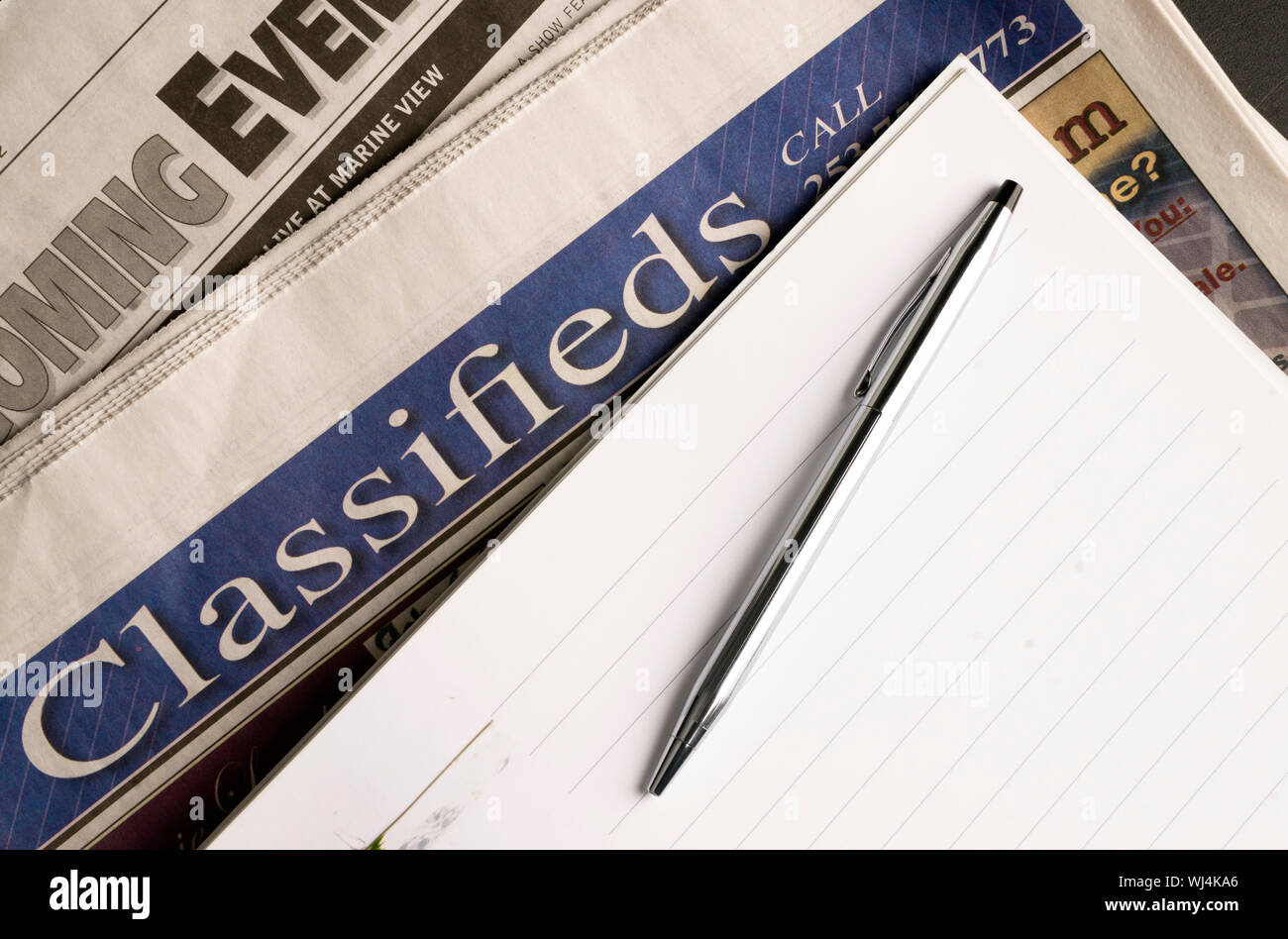 Classified section hi-res stock photography and images - Alamy