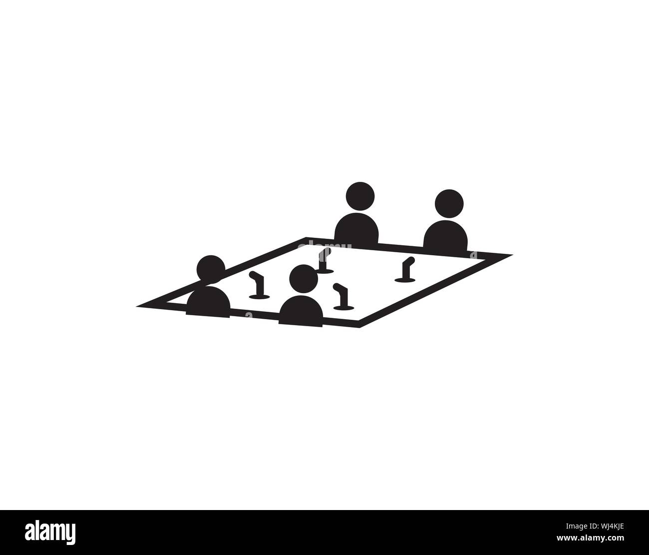 Council planning meeting Stock Vector Images - Alamy