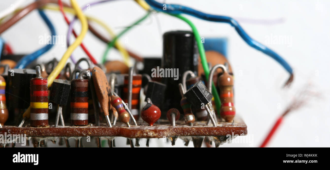Very old circuit board hi-res stock photography and images - Alamy