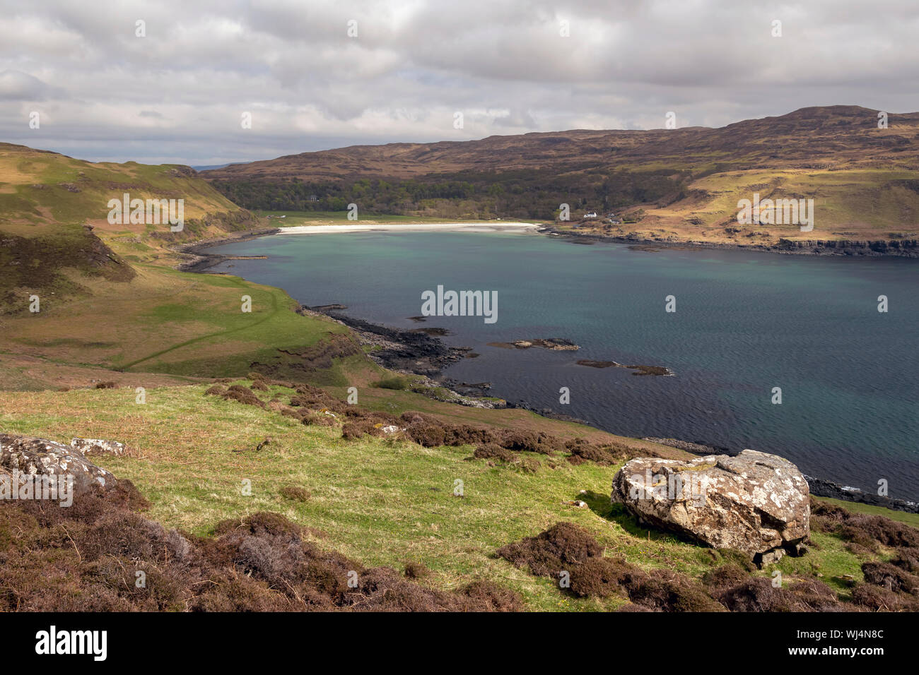 view of calgary beach on the isle of mull Stock Photo - Alamy