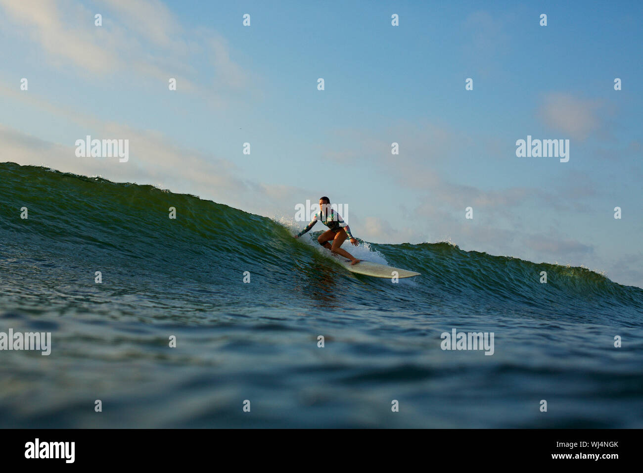 Surface level sea one person wave hi-res stock photography and images ...