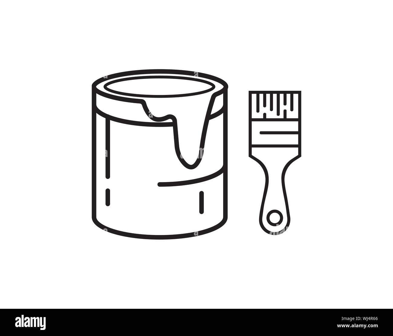 Home exterior maintenance Cut Out Stock Images & Pictures - Alamy