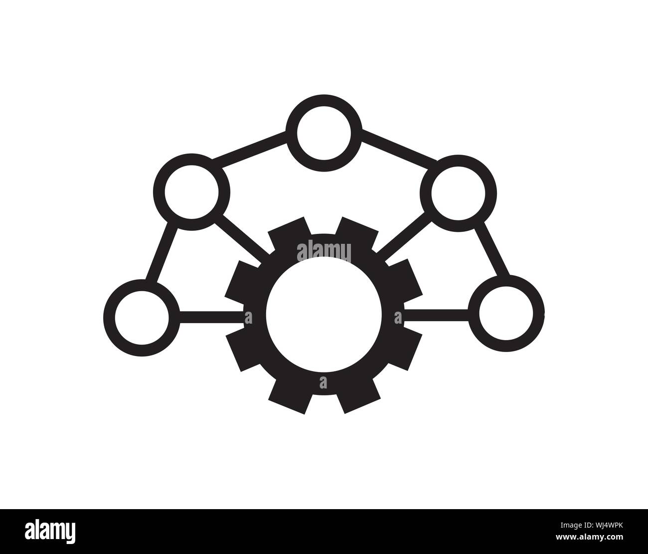 Networking service image Stock Vector Images - Alamy