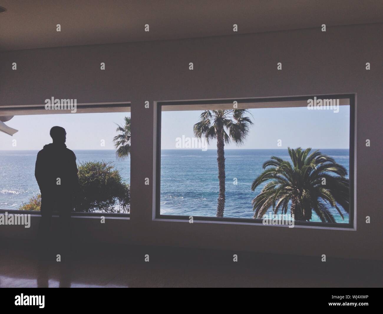 Man by ocean hi-res stock photography and images - Alamy