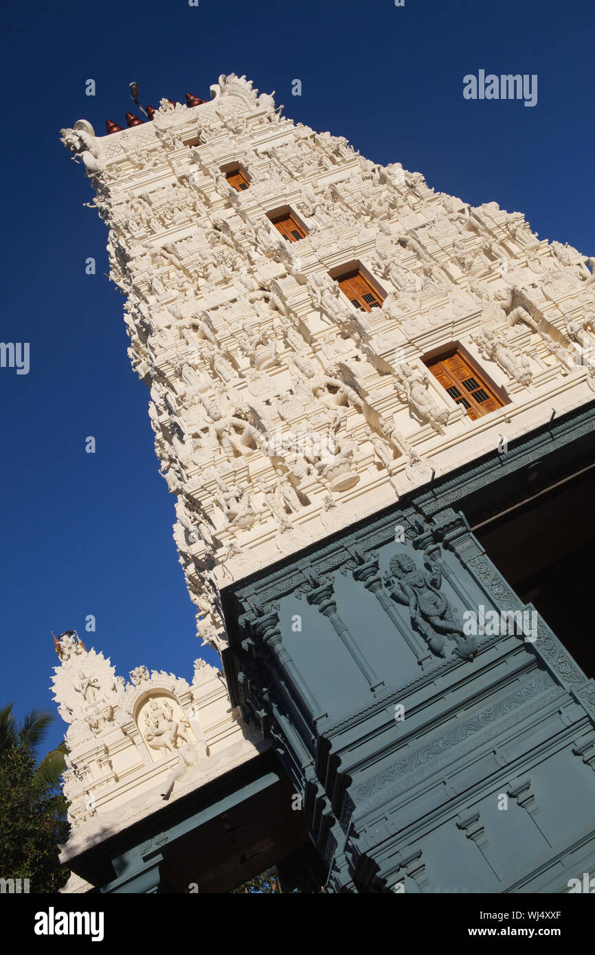 India, Tamil Nadu, Kanniyakumari, Cape Comorin, Hindu Temple in ...