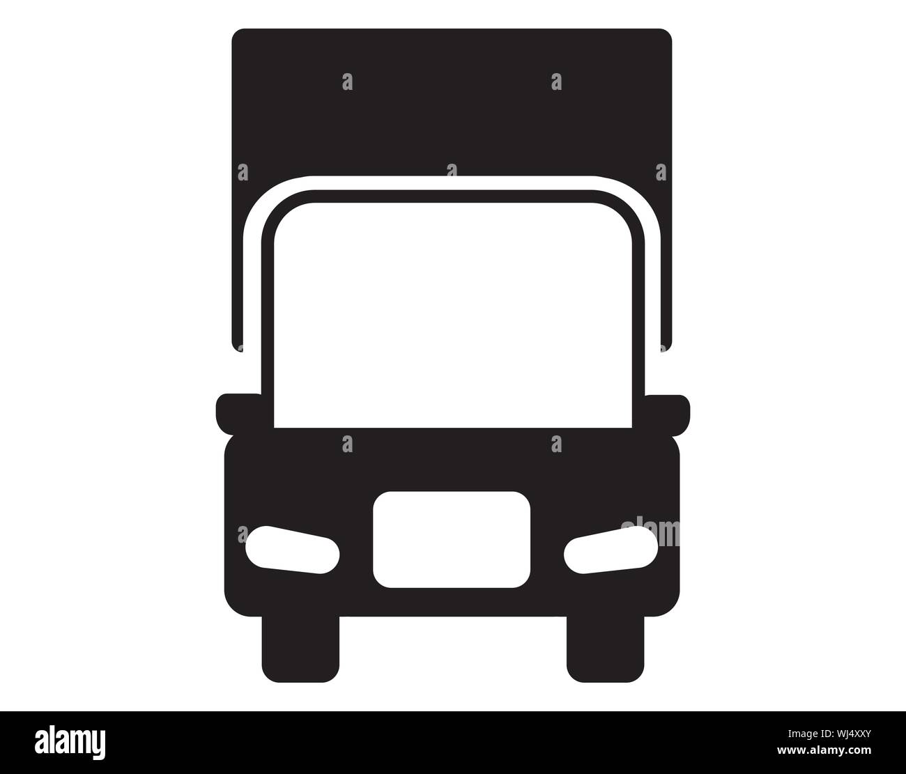 Transport logistics in warehouse Stock Vector Images - Alamy