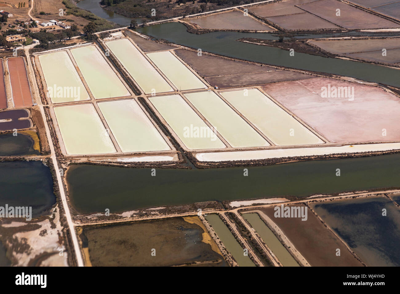 Aerial view rural crops, Faro, Algarve, Portugal Stock Photo - Alamy