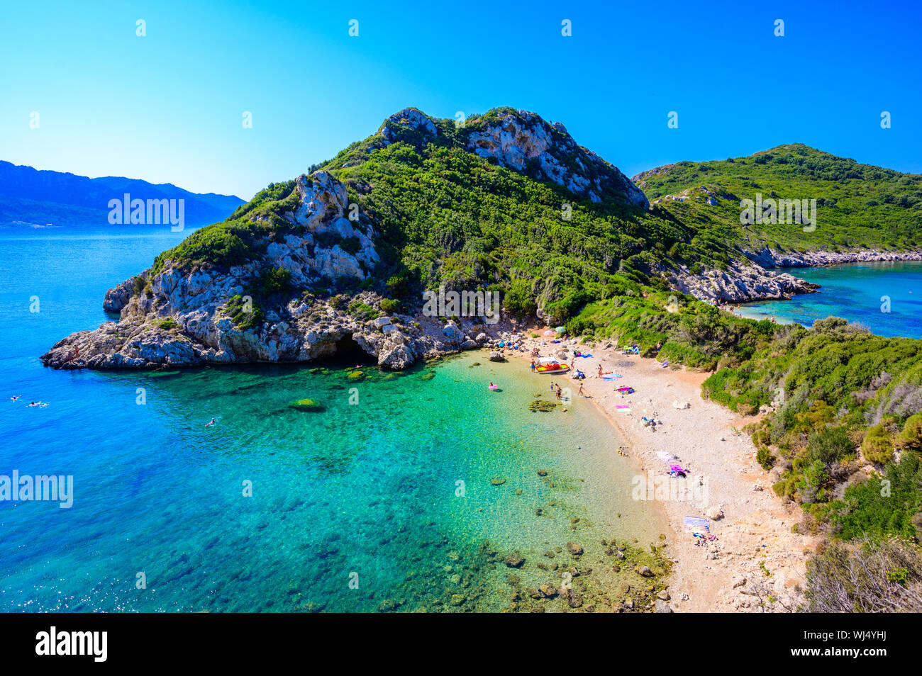 Porto Timoni beach at Afionas is a paradise double beach with crystal ...