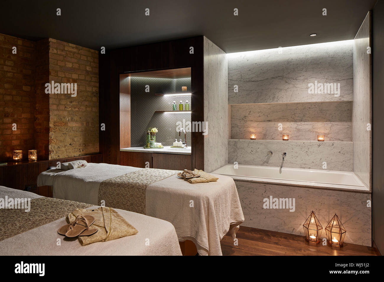 Treatment room. Jiva Spa and Wellness Centre, London, United Kingdom ...