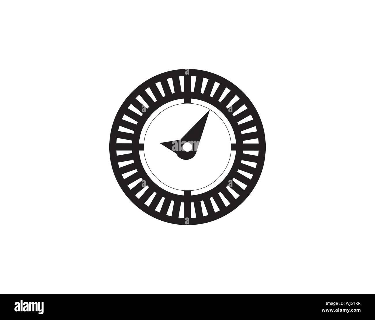 Clock line icon vector image Stock Vector Image & Art - Alamy