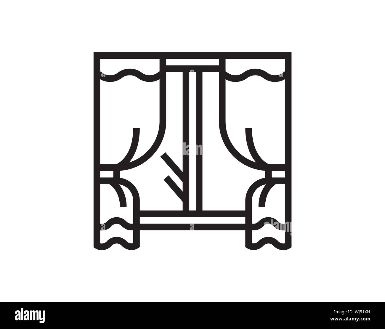 Best window vector icon Stock Vector Image & Art - Alamy