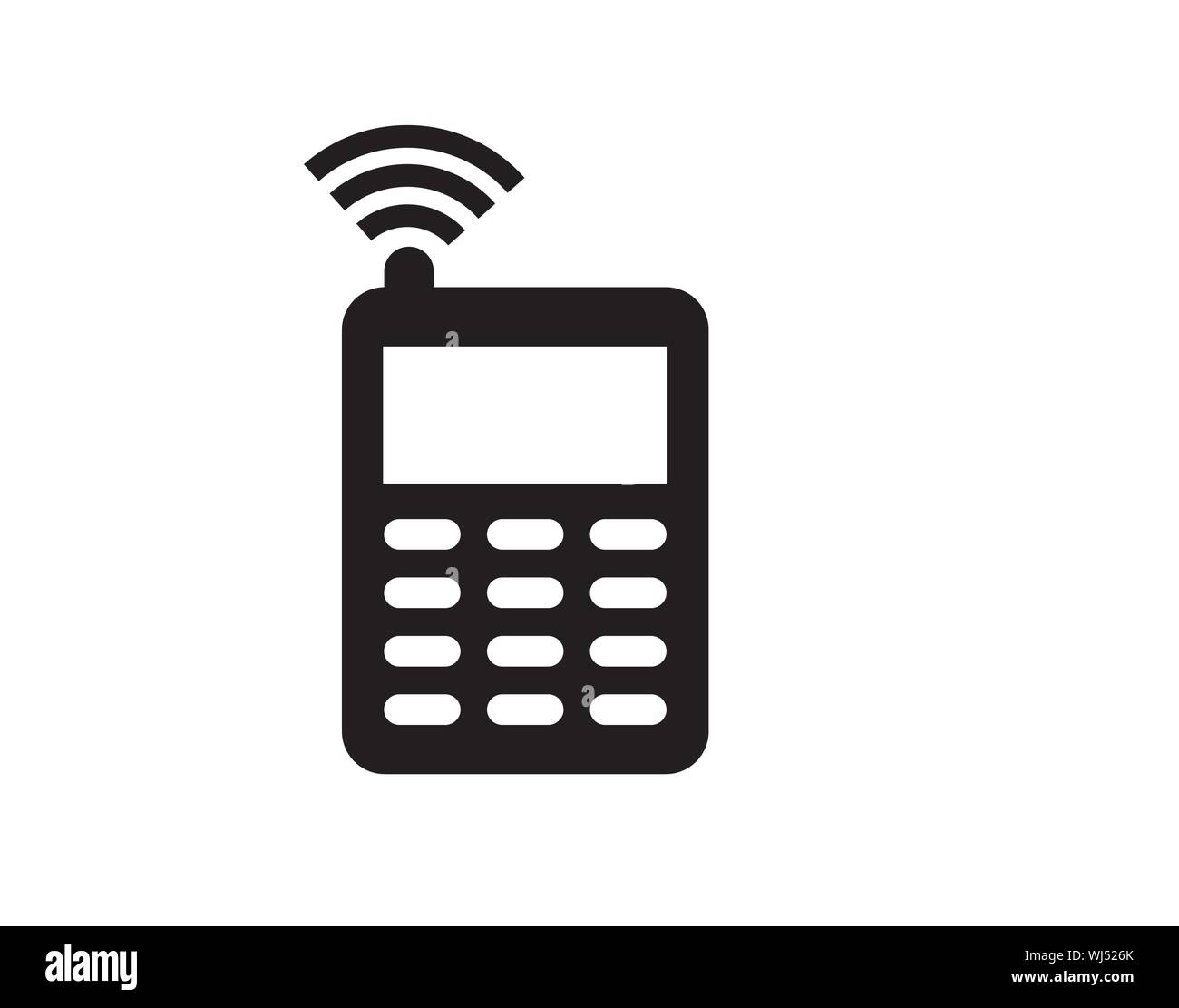 Bank pos terminal pay Cut Out Stock Images & Pictures - Alamy