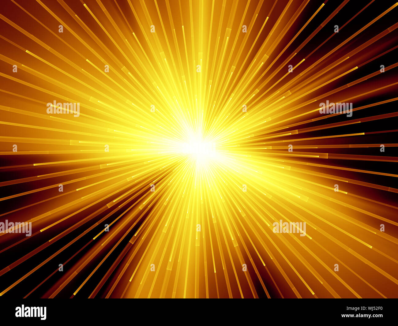 Fractal Burst series. Arrangement of fractal radial burst pattern on ...