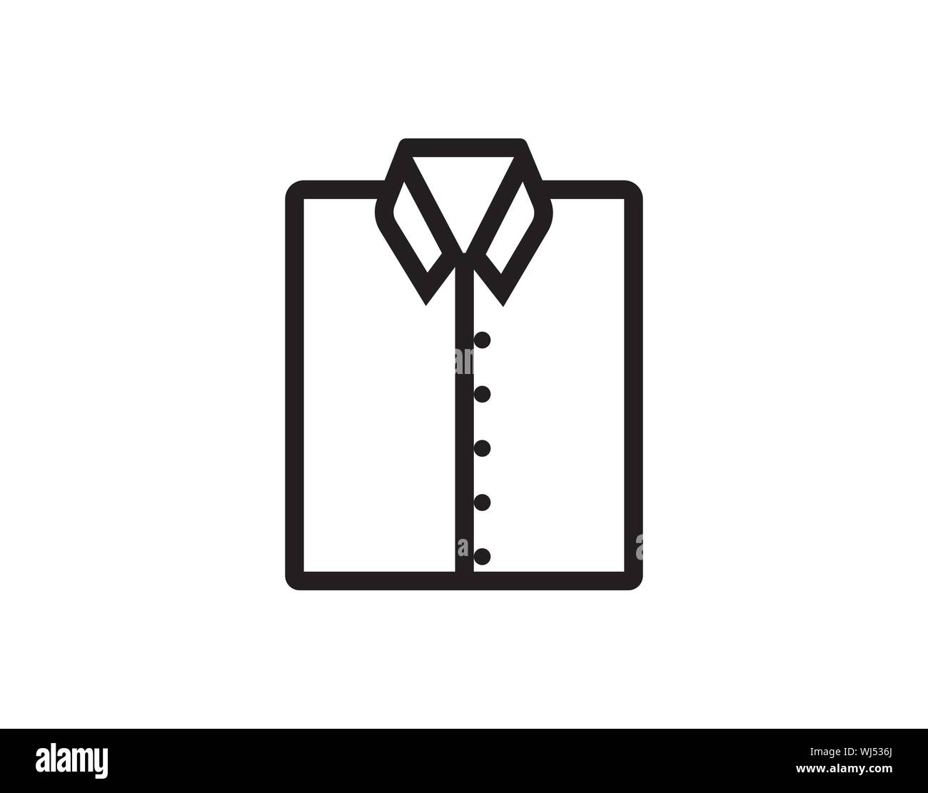 Clothing fashion outline Stock Vector Images - Alamy