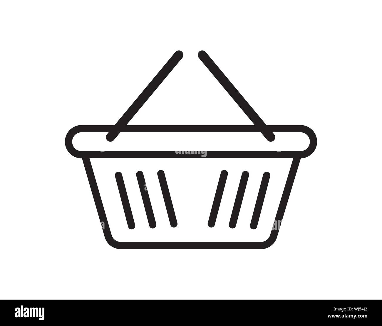 Discount design shopping basket Stock Vector Images - Alamy