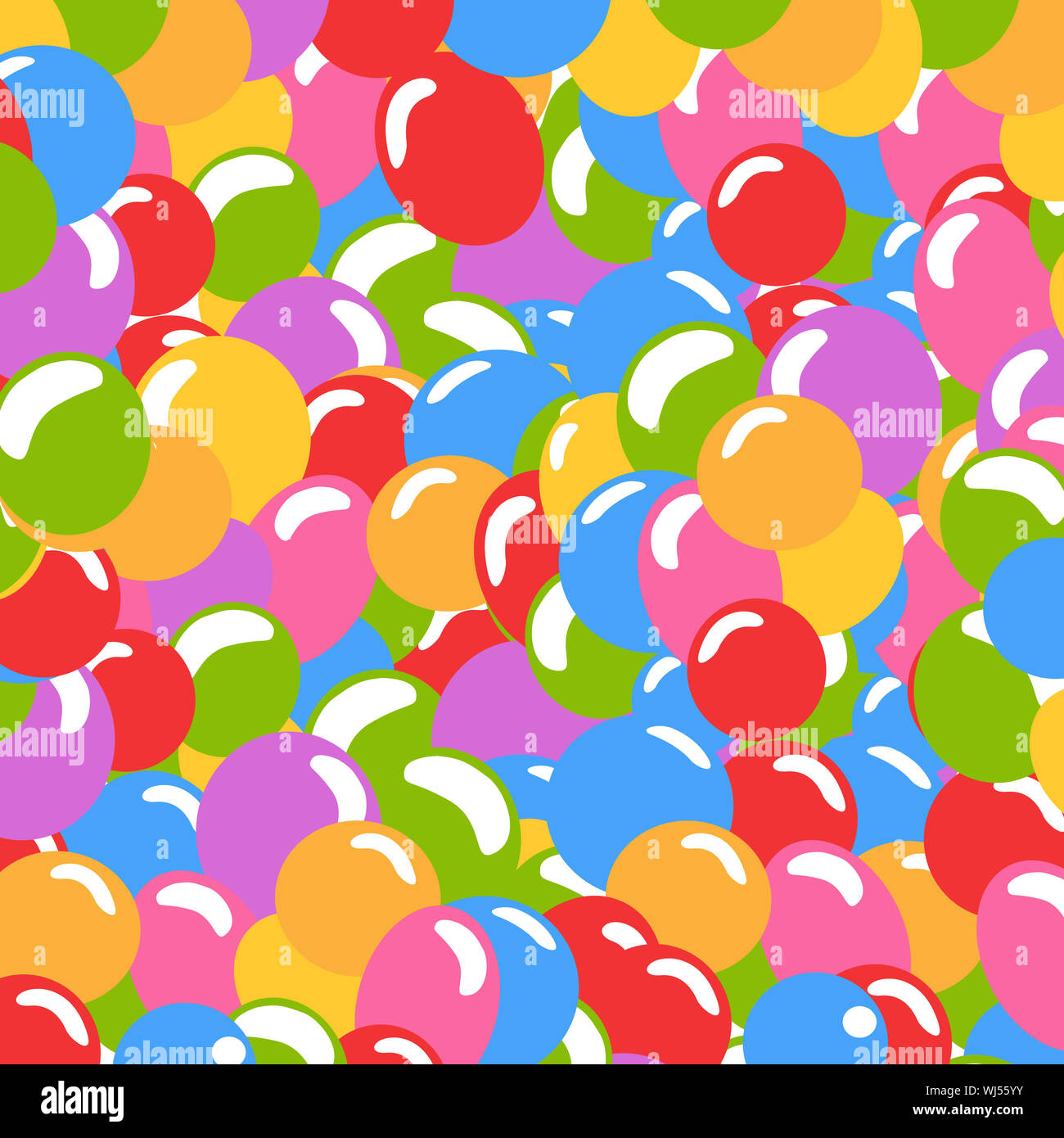 Lots of balloons background in many colors Stock Photo - Alamy