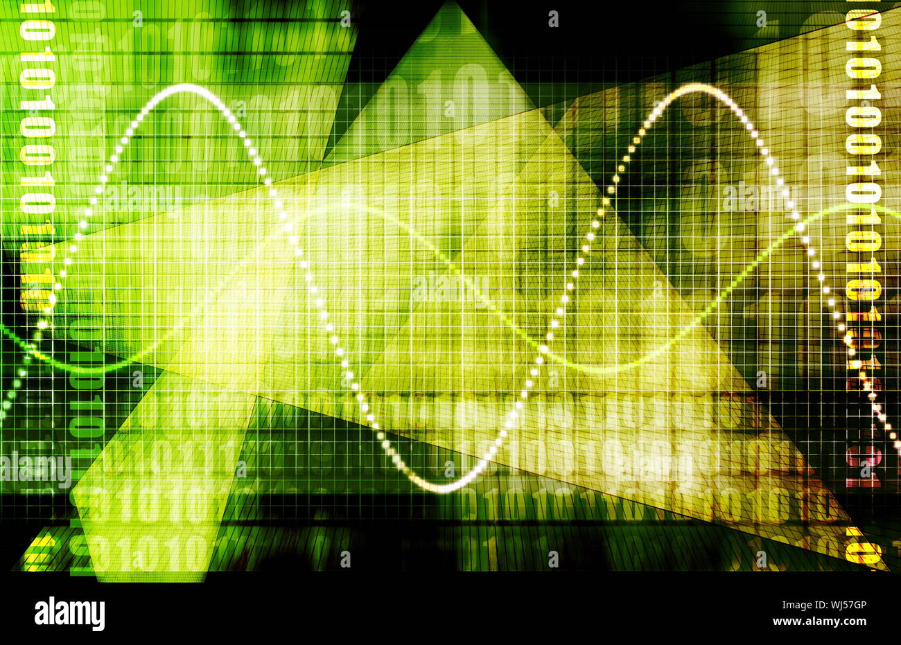 A Finance Spreadsheet Tech Graph Art Background Stock Photo - Alamy