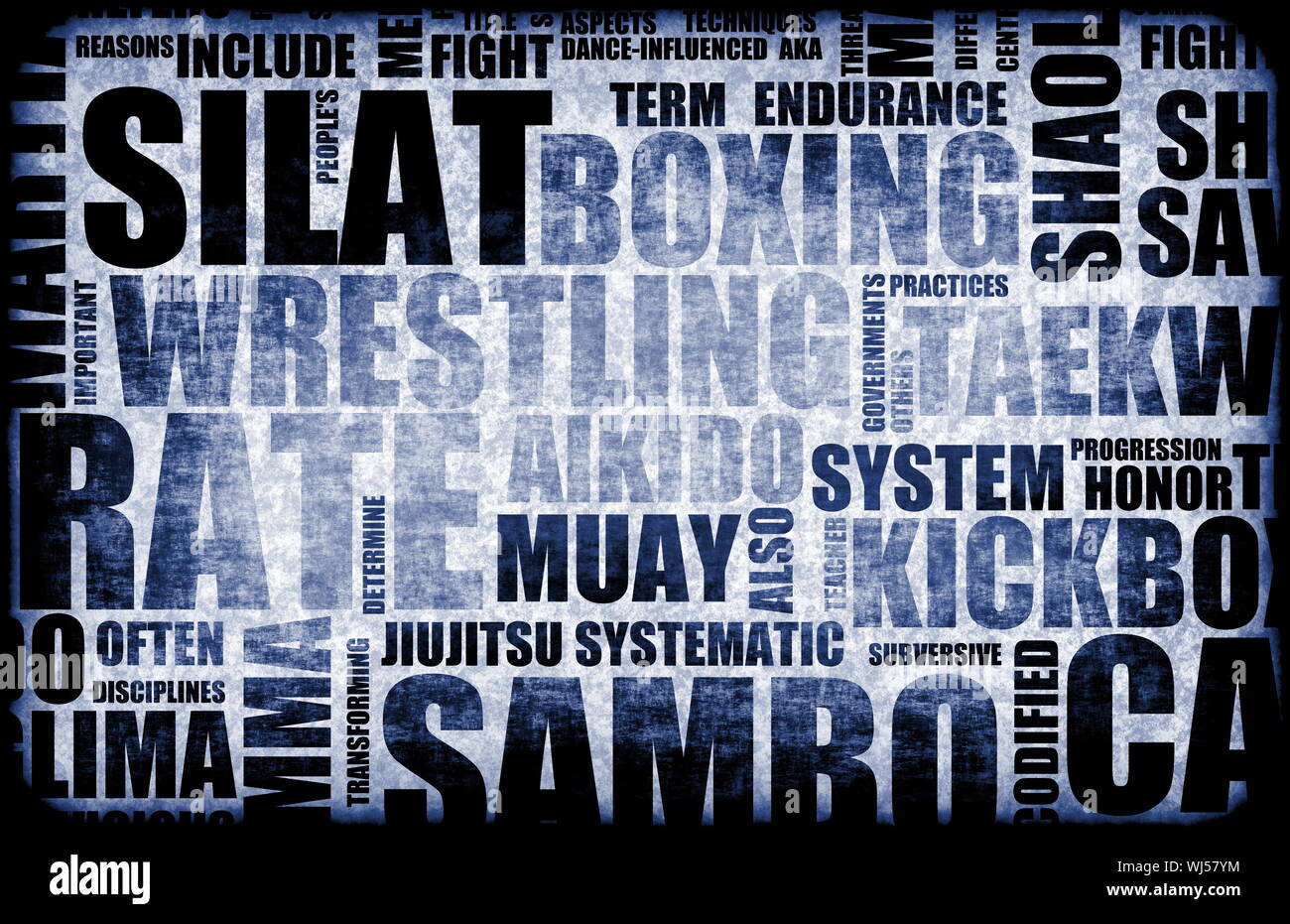 Silat Martial Arts as a Fighting Style Stock Photo - Alamy