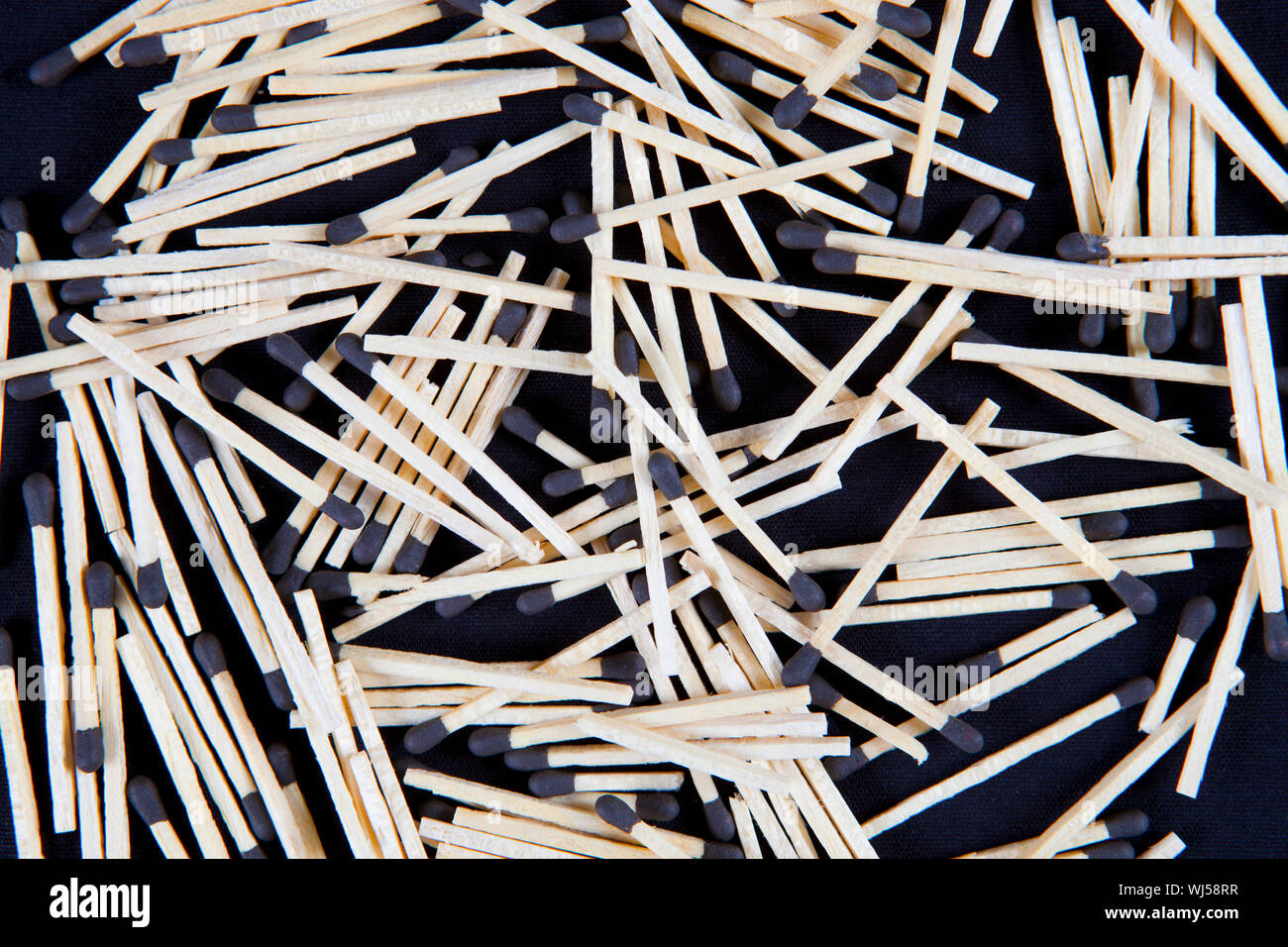 Full frame of match sticks Stock Photo - Alamy