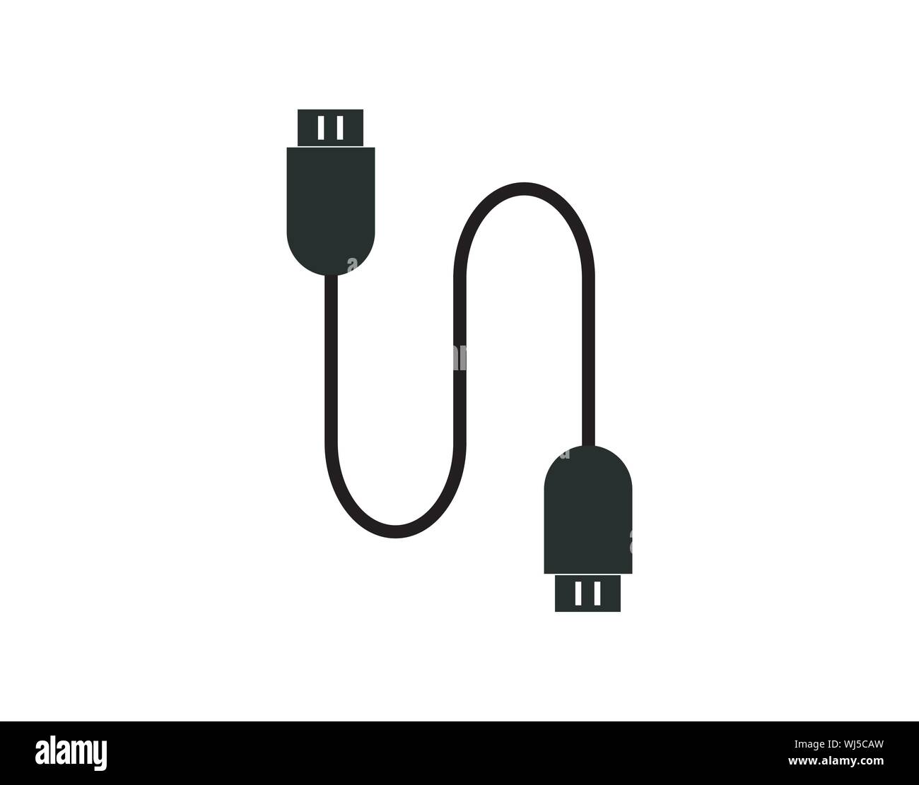 Power adapter connector Stock Vector Images - Alamy