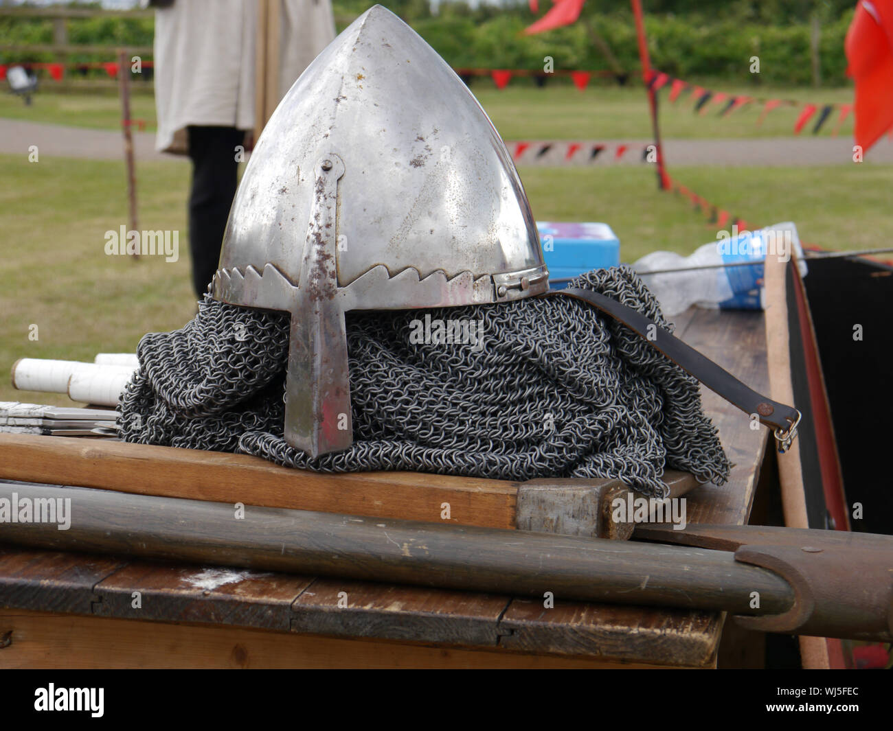 Anglo saxon helmet hi-res stock photography and images - Alamy