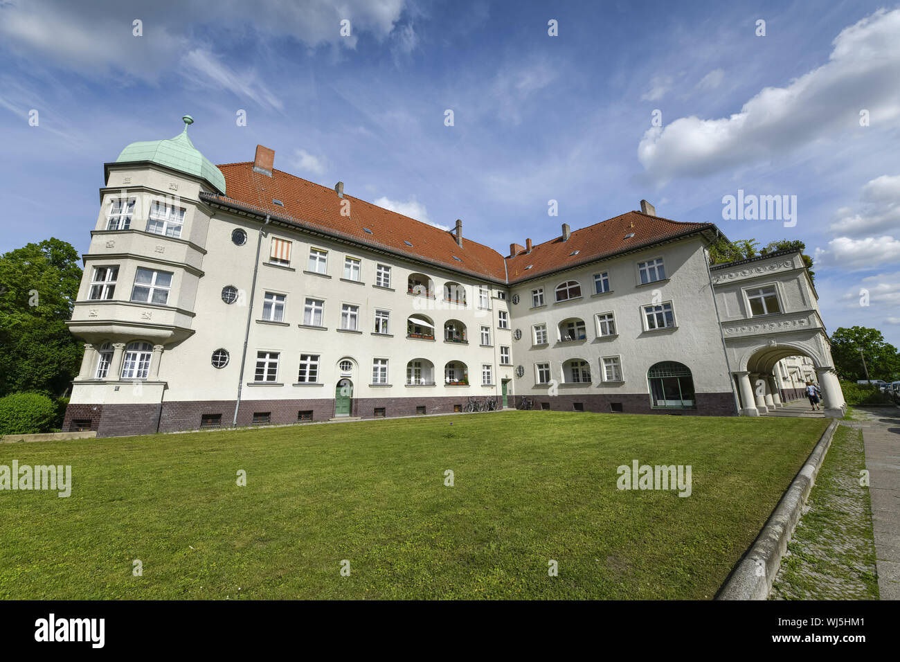 Berlin, Germany, Pankow, Pankower, view, Outside, Outside, outside view ...