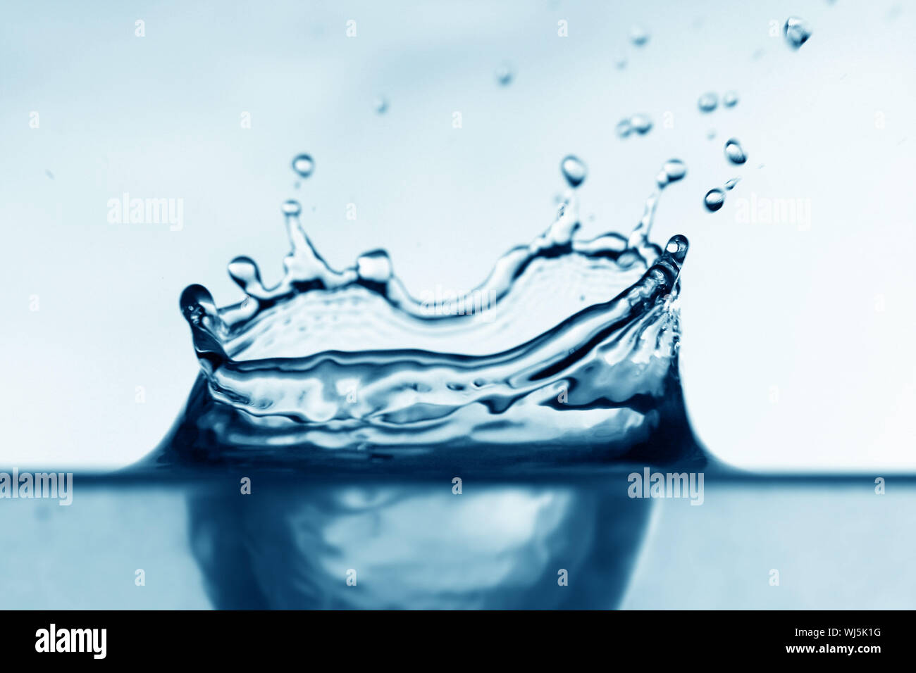 water splash close-up aqua backgrounds Stock Photo - Alamy