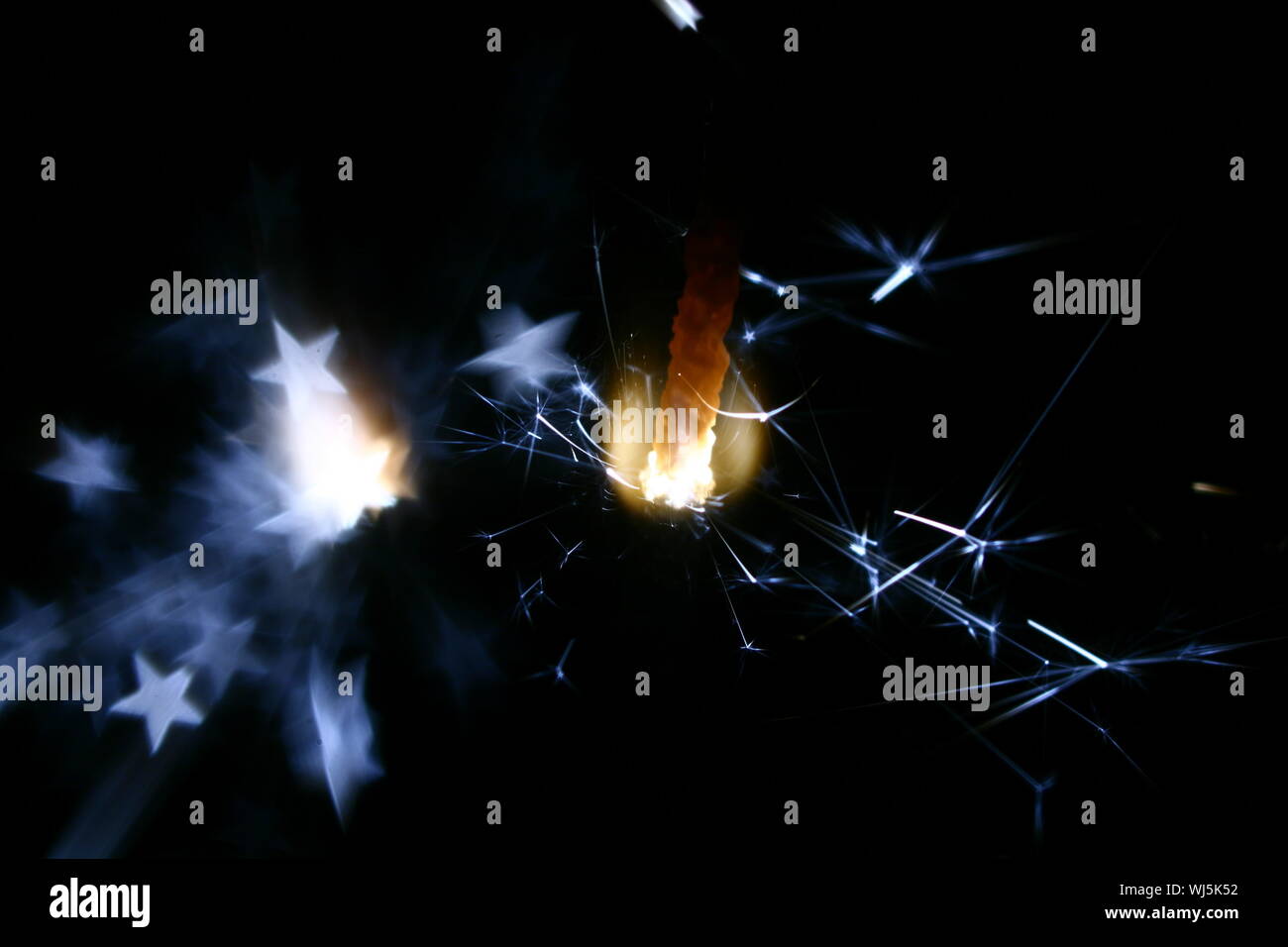 sparkler fire macro background close up Stock Photo - Alamy