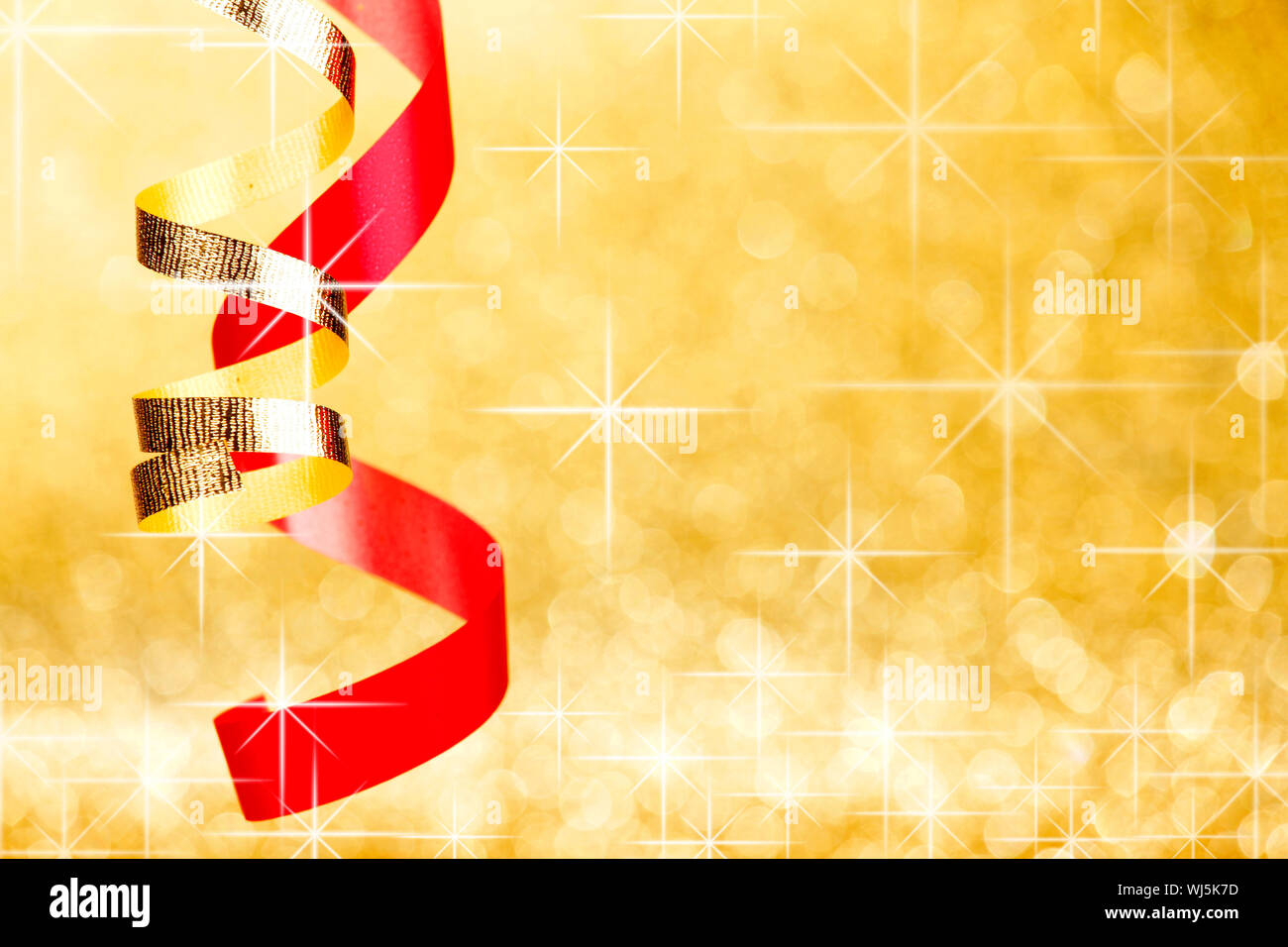 double gold stroke luxury red banner Stock Photo - Alamy