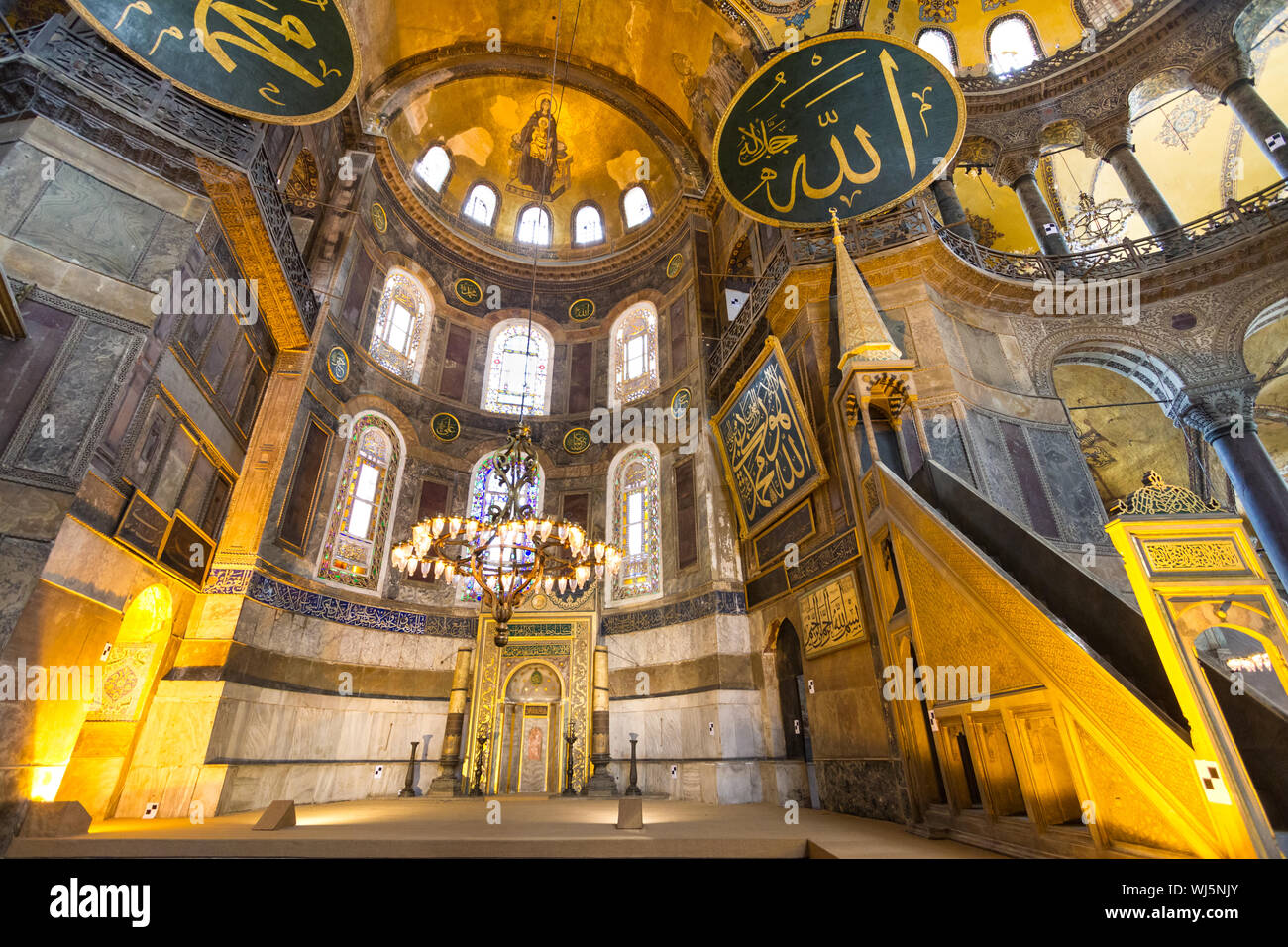 Hagia Sophia Interior Church