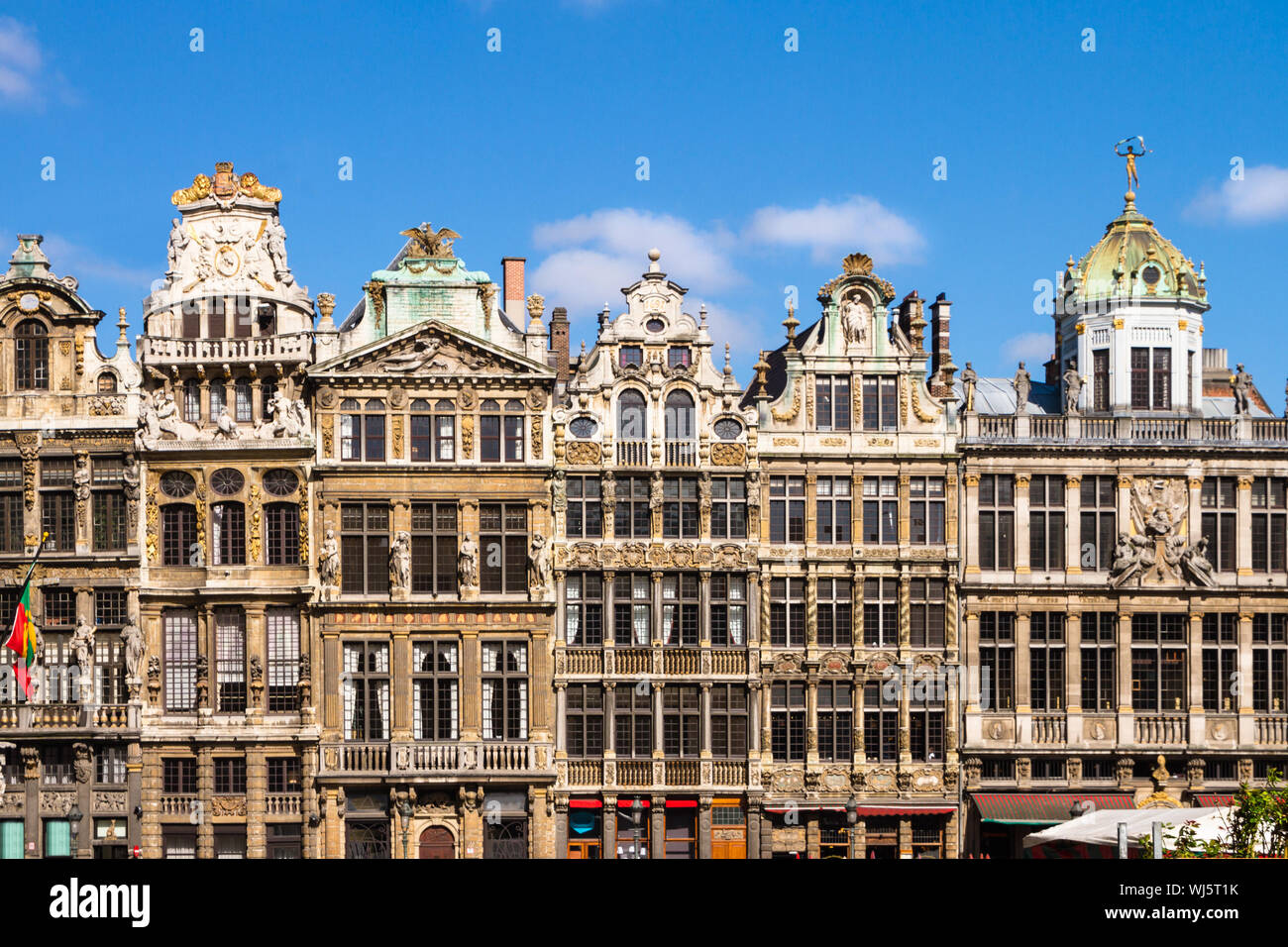 Ornate buildings of Grand Place, Brussels, Belgium Stock Photo - Alamy