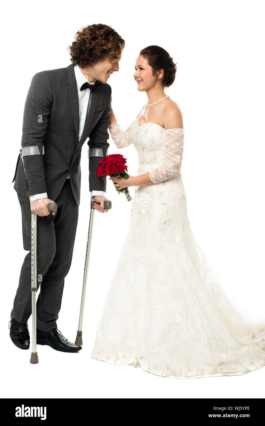 Disabled bride hi-res stock photography and images - Alamy