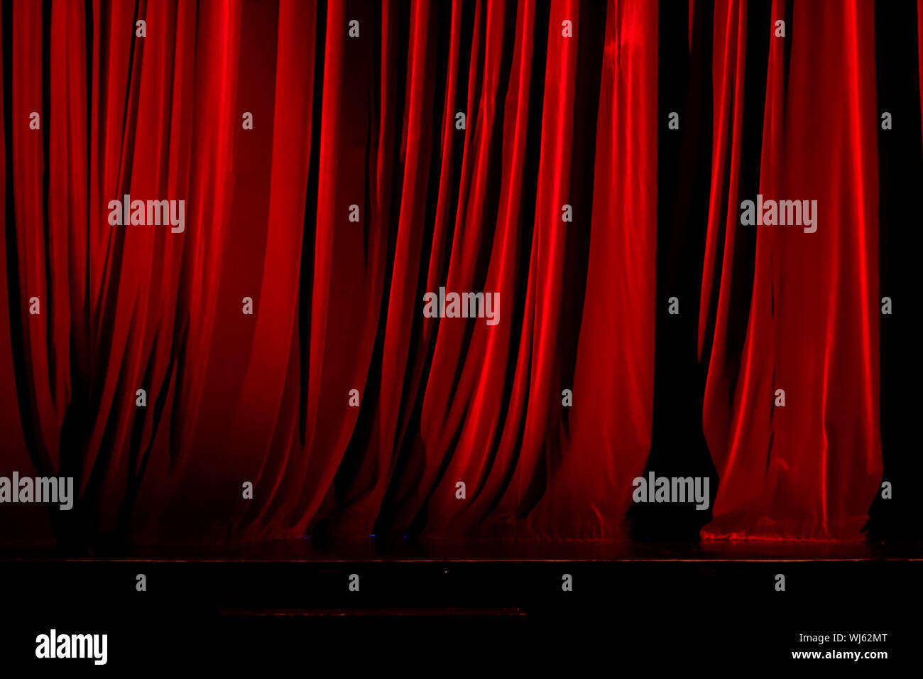 Empty Stage Curtain High Resolution Stock Photography and Images - Alamy