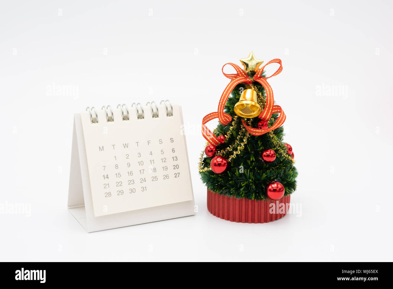 Miniature Christmas tree Celebrate Christmas on December 25 every year ...