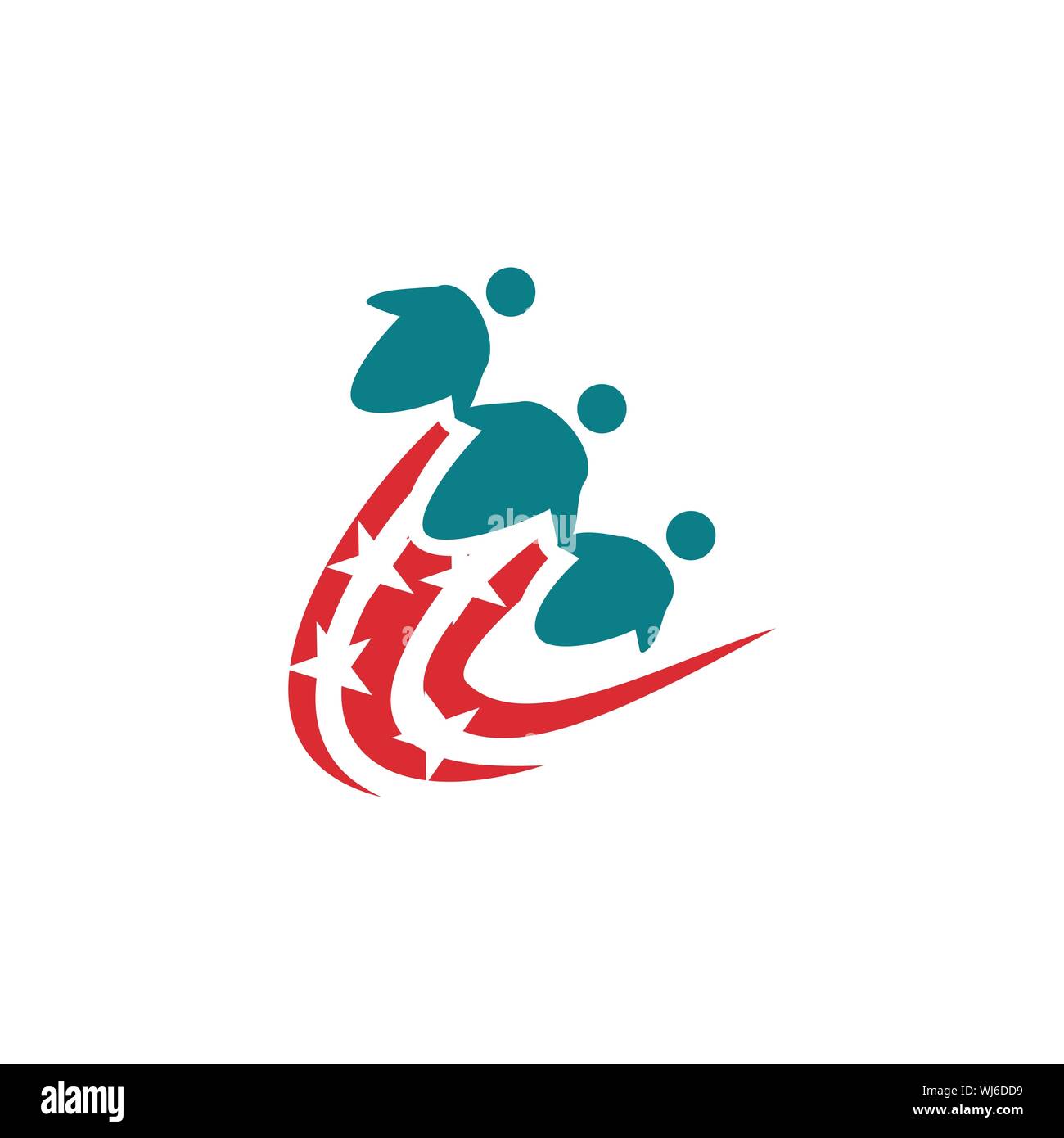 Trust Commitment Teamwork Together Business Illustration Vector Stock ...