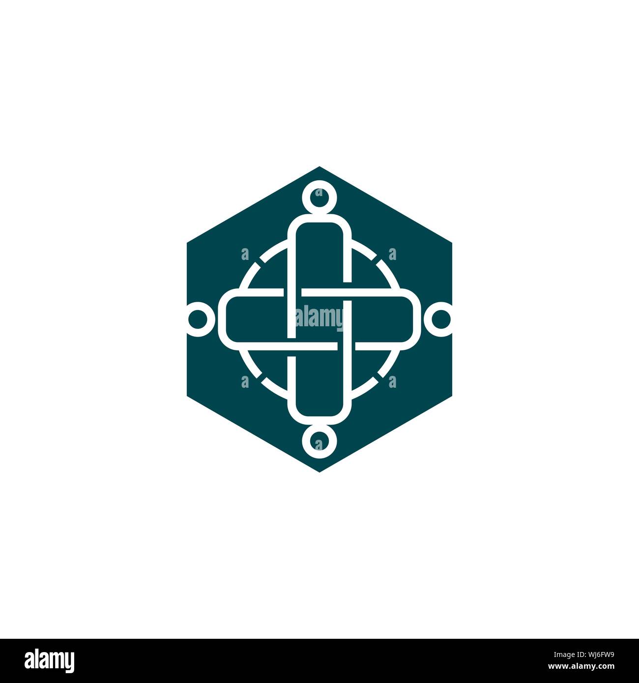 Trust Commitment Teamwork Together Business Illustration Vector Stock ...