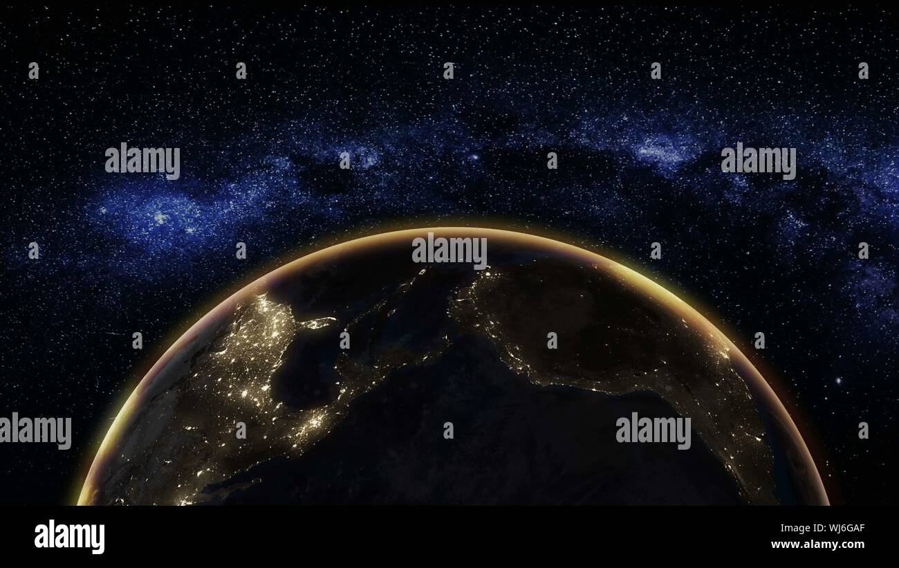 Nasa Rotating Earth Animation