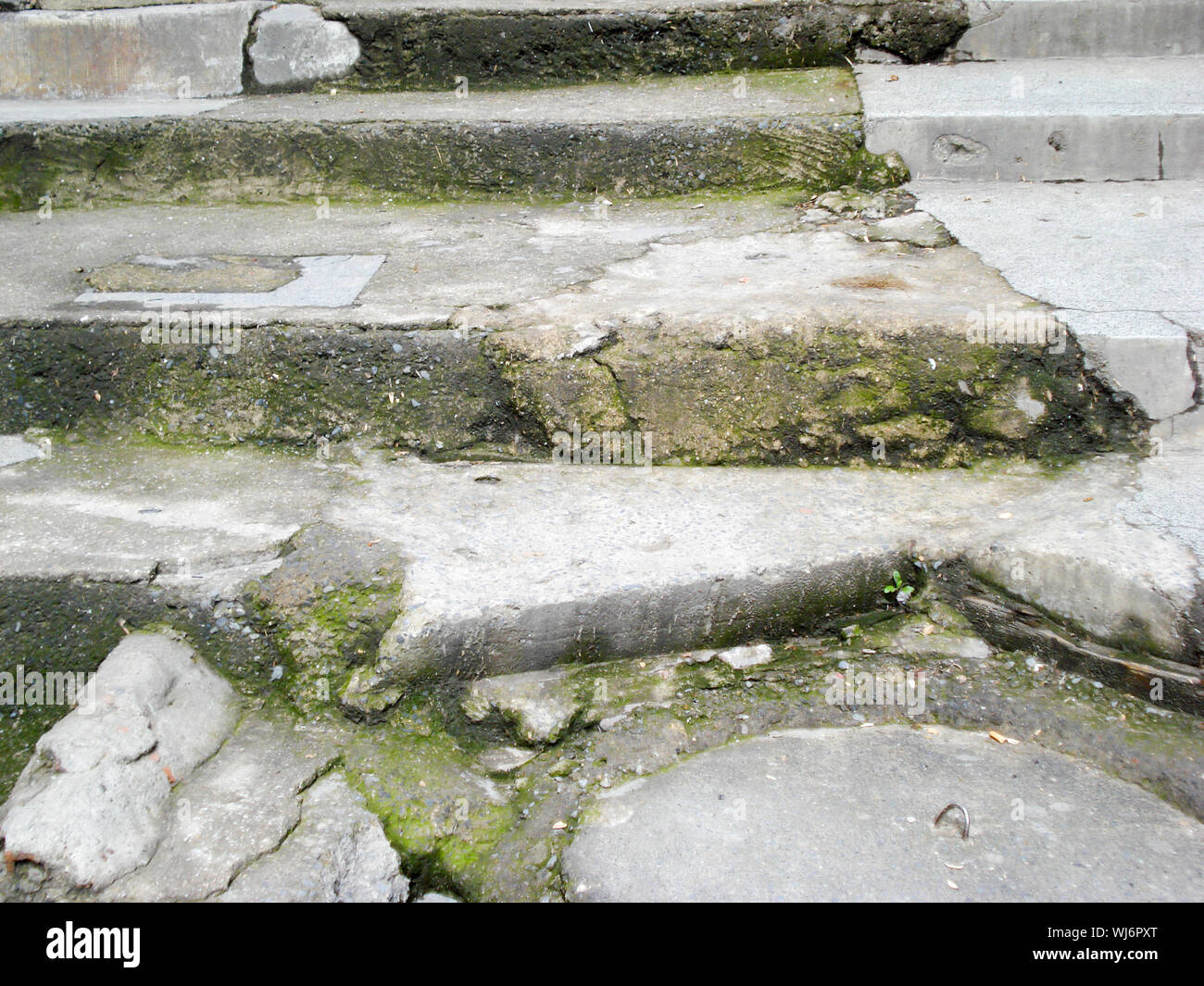 Damaged Steps High Resolution Stock Photography and Images - Alamy
