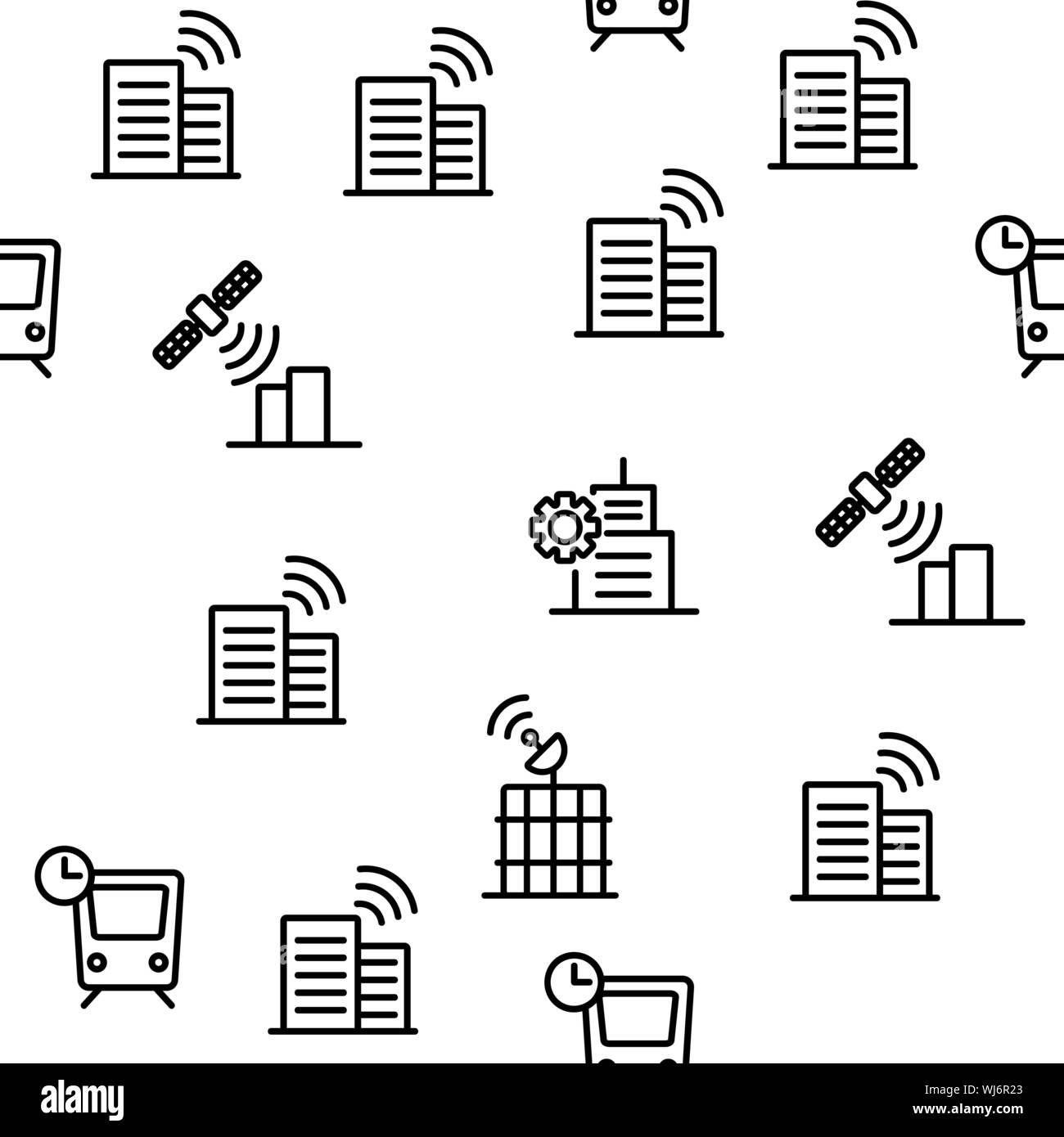 Smart City Vector Seamless Pattern Stock Vector Image & Art - Alamy Smart City Vector Seamless Pattern Stock Vector Image & Art - Alamy