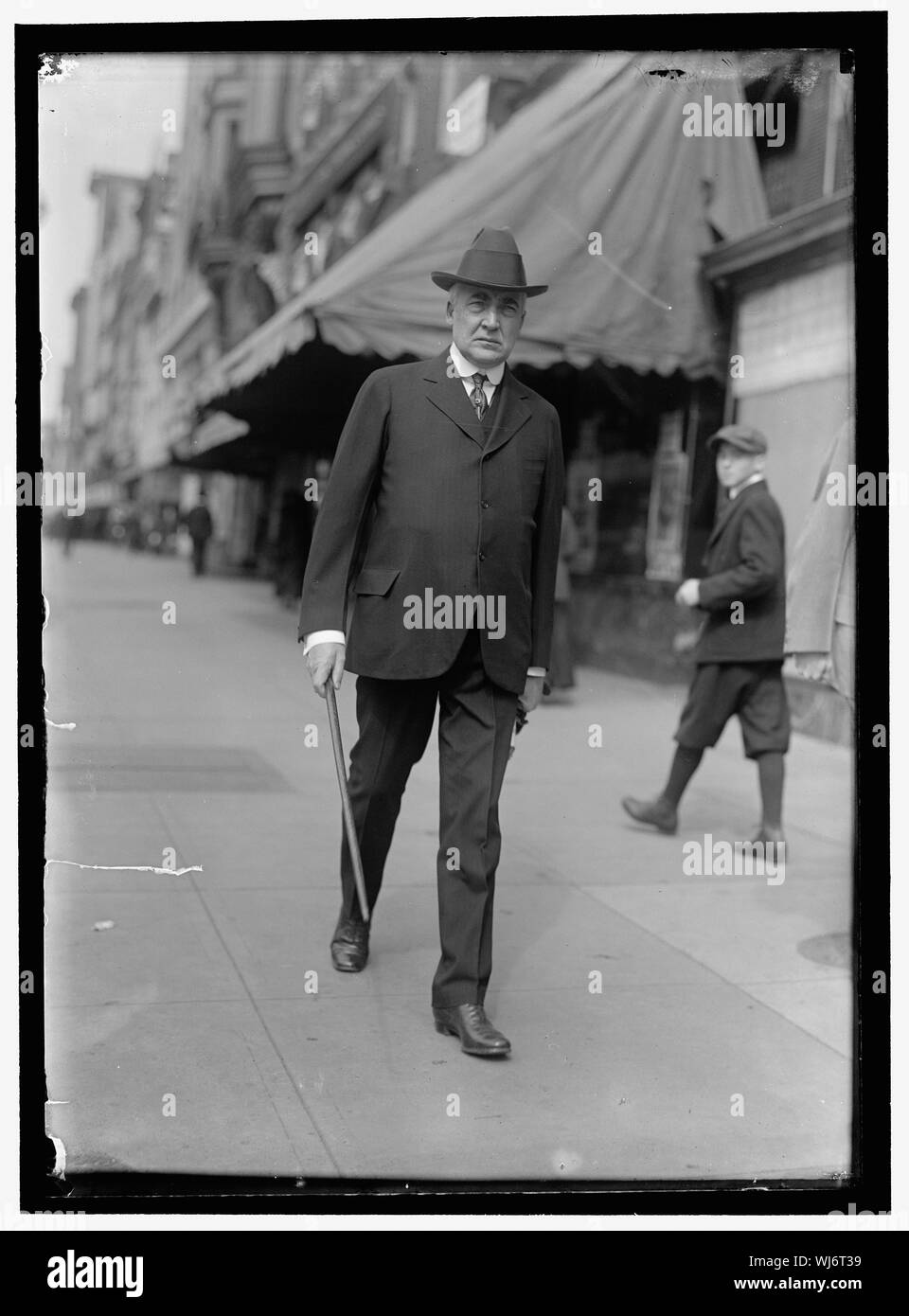 HARDING, WARREN GAMALIEL. SENATOR FROM OHIO, 1915-1921. PRESIDENT OF ...