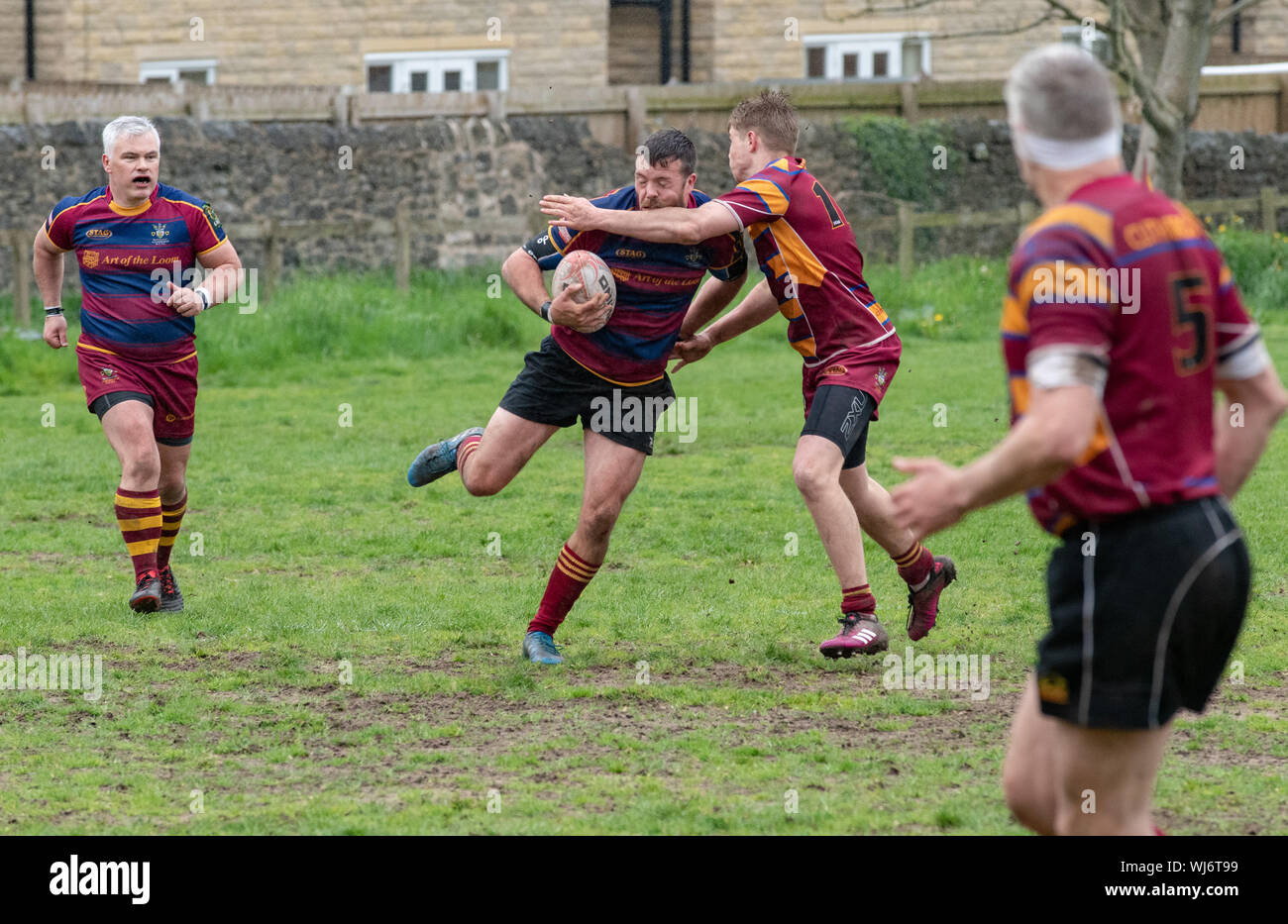 Men playing rugby union hi-res stock photography and images - Alamy